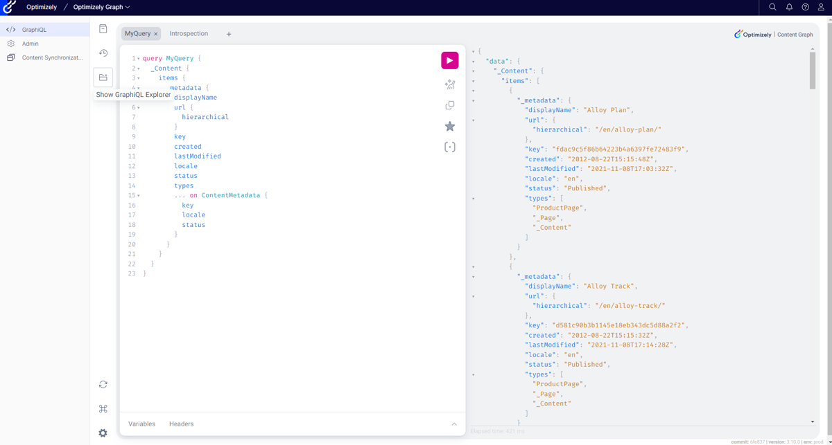 [Series: Headless Site on Optimizely Graph] Exploring interesting ways we can query the content