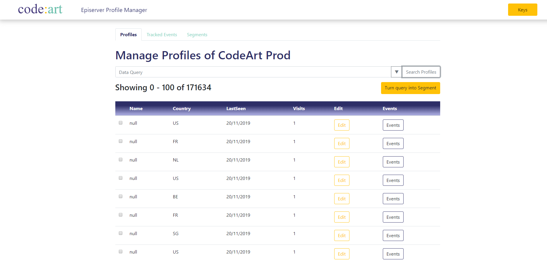 Introducing the Profile Manager tool